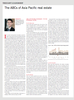 The ABCs of Asia Pacific real estate | UBS Asset Management Asia - Real ...