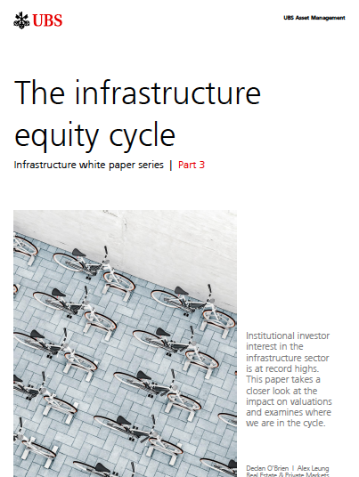 Infrastructure white paper series - Part 3 | UBS Asset Management ...