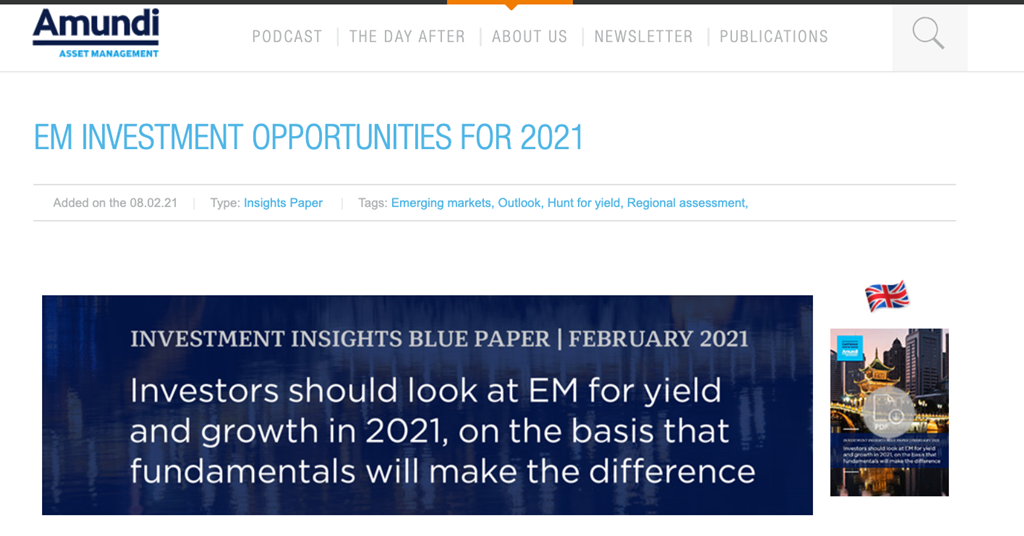 EM Investment Opportunities for 2021 | Amundi | Reference Hub