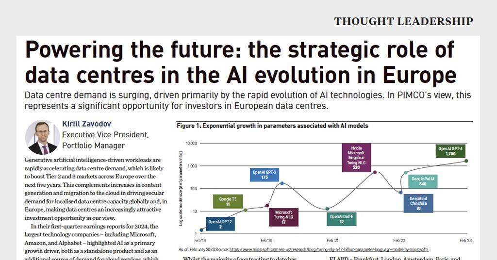 Powering the future: the strategic role of data centres in the AI evolution in Europe | Pacific ...