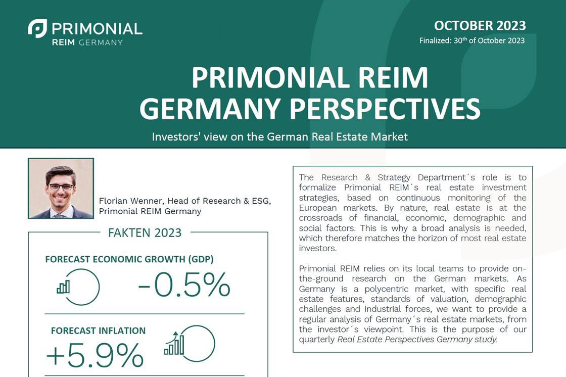 Primonial REIM Germany Perspectives | Praemia REIM | Reference Hub